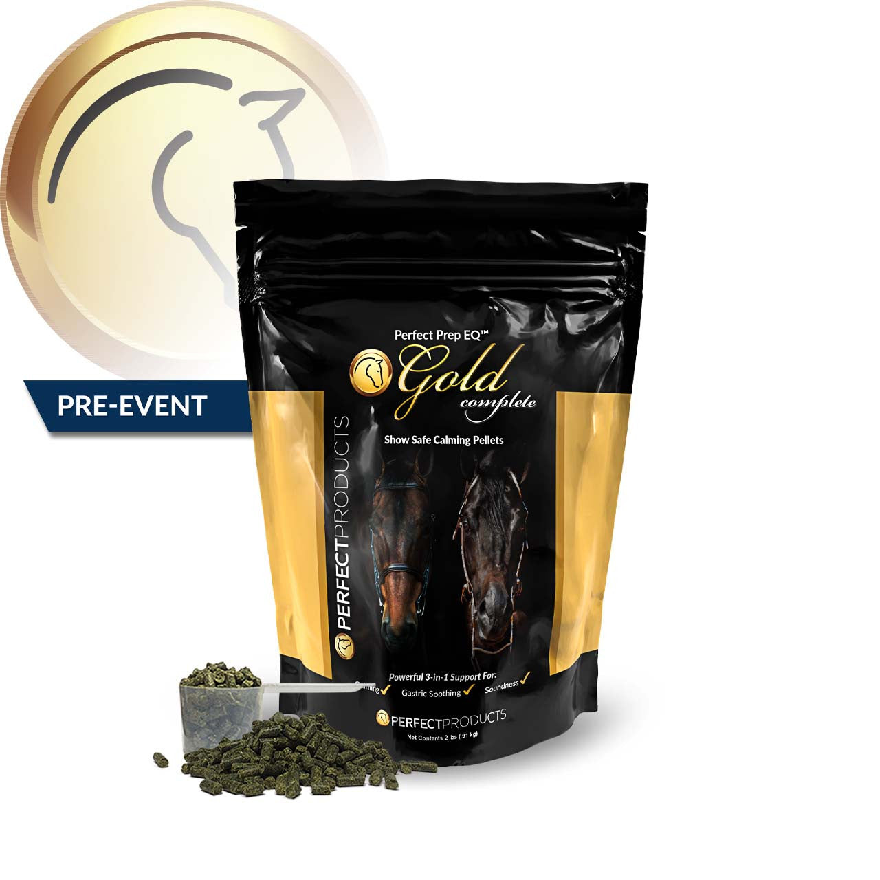 PERFECT PREP EQ™ Gold Complete Calming Pellets