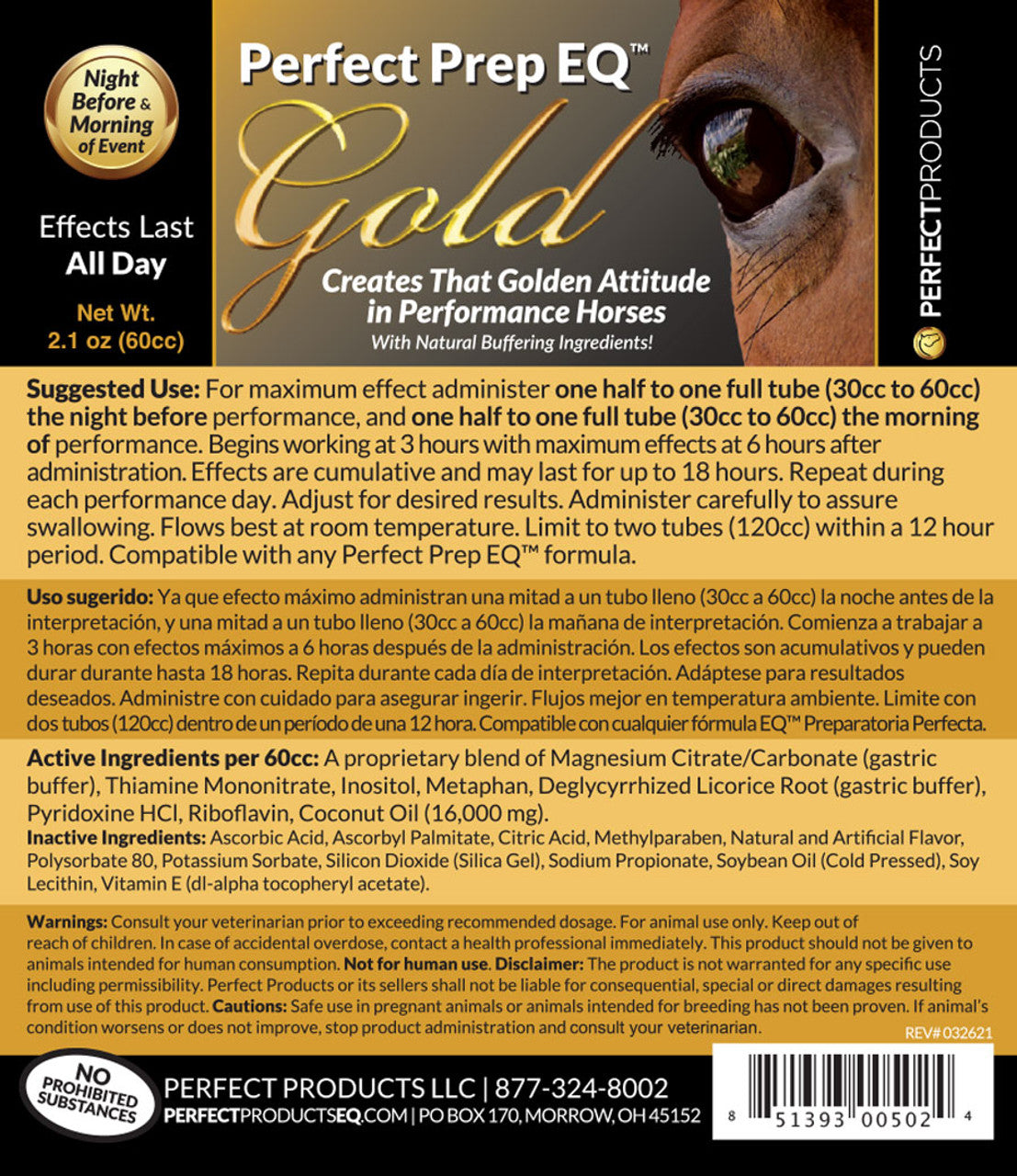 PERFECT PREP EQ™ Gold Calming Paste